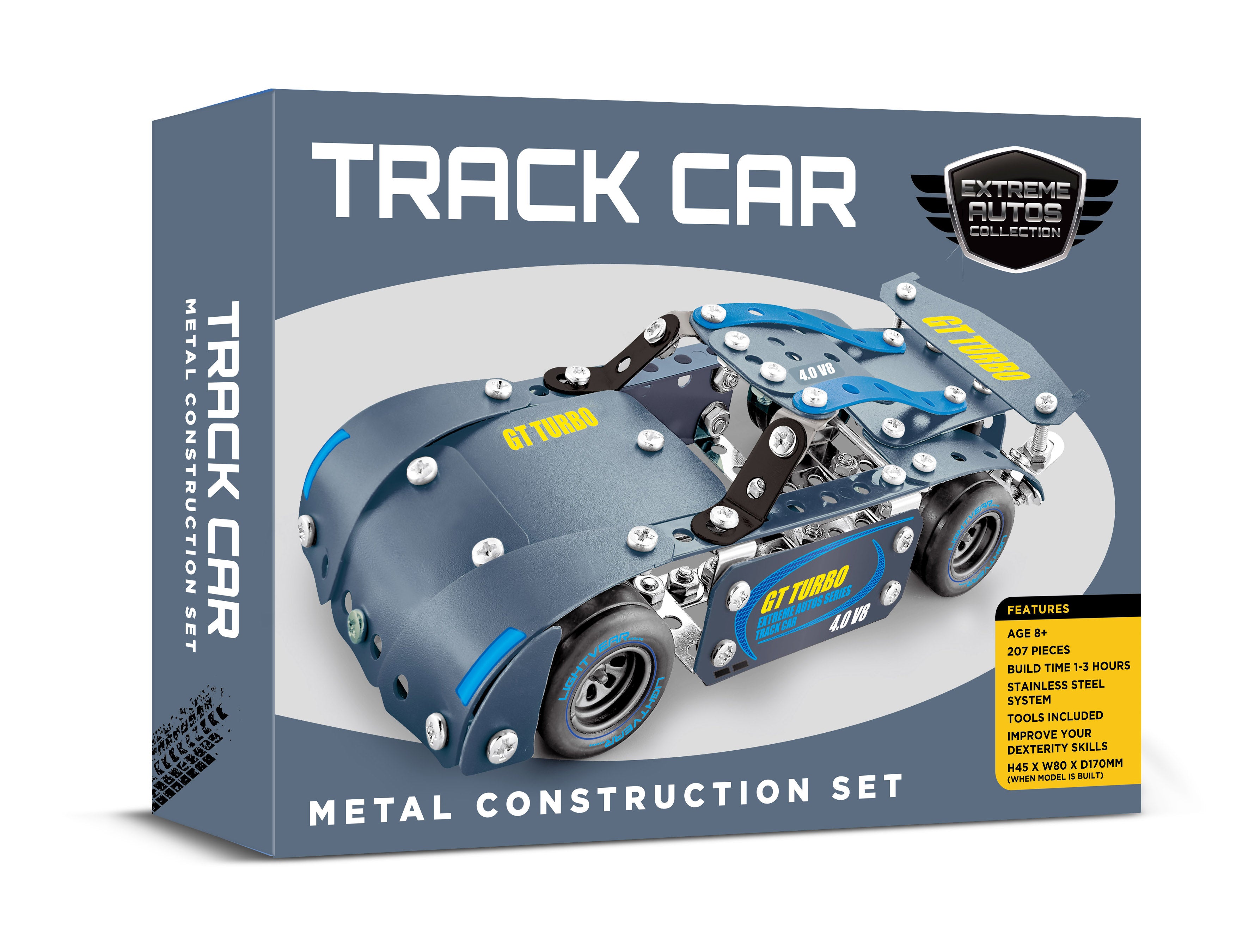 Track Car Metal Construction Set – DEXC